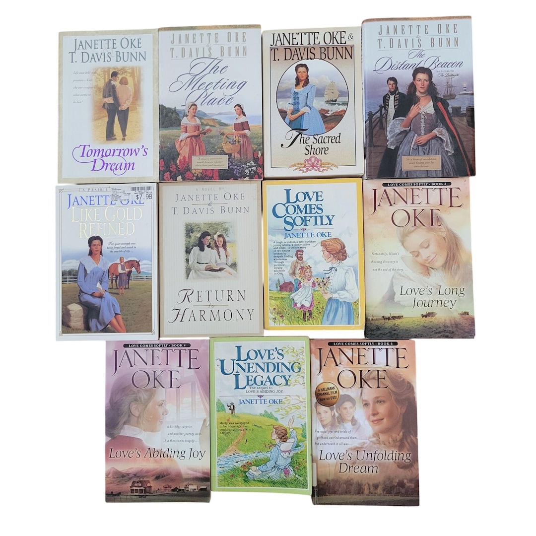 11 Janette Oke Love Comes Softly Series Christian Romance Fiction Books ...
