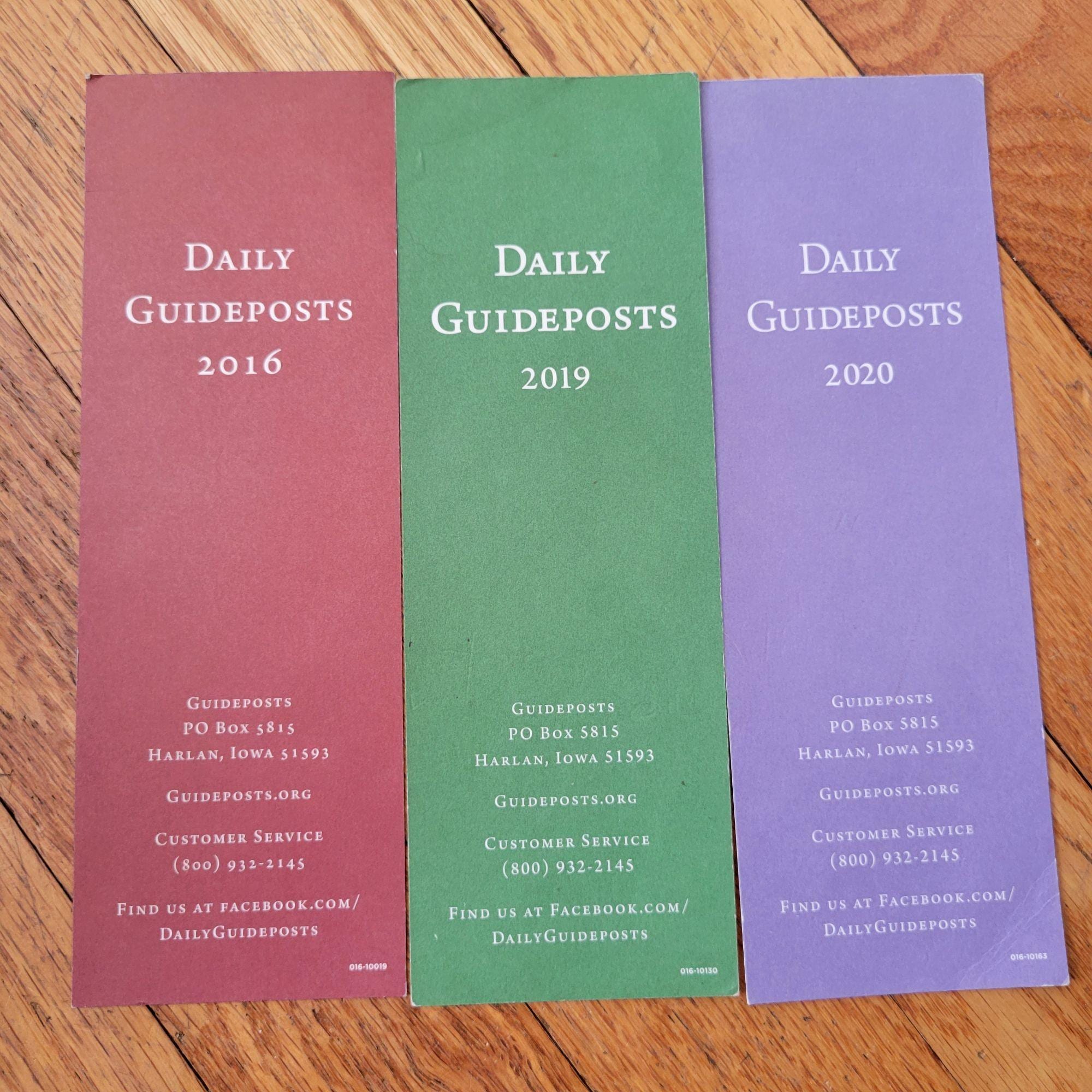 11 Daily Guideposts Devotional Book Collection 1998 2024 Inspirational ...