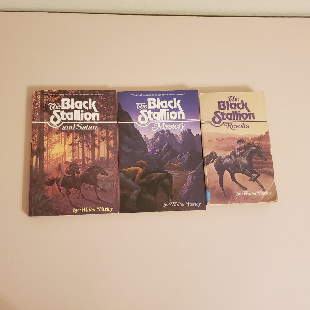 3 Black Stallion Books Walter Farley Random House Softcover Teacher ...