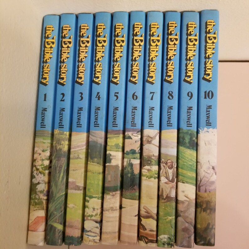 Arthur S Maxwell Bible Story Books Volumes 1 to 10 Hardcover - Etsy