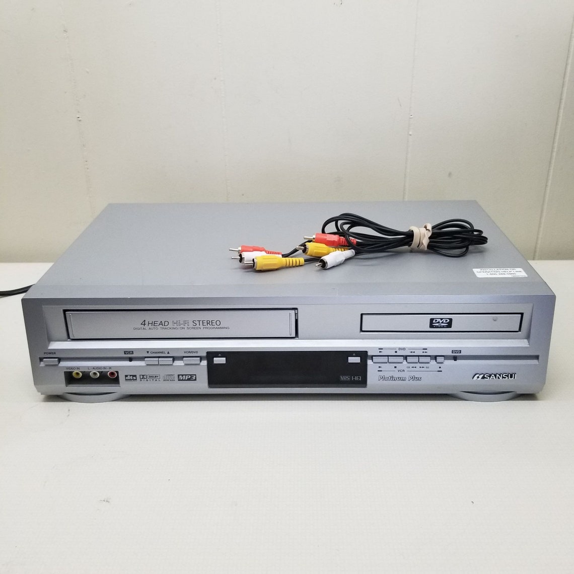 Vintage Sansui DVD VCR VHS Video Player MP3 Platinum Plus - Etsy