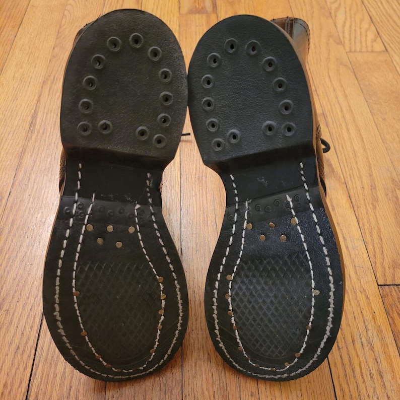 Corcoran 1515 Black Leather Combat 4.5M USA Military Paratrooper Jump ...
