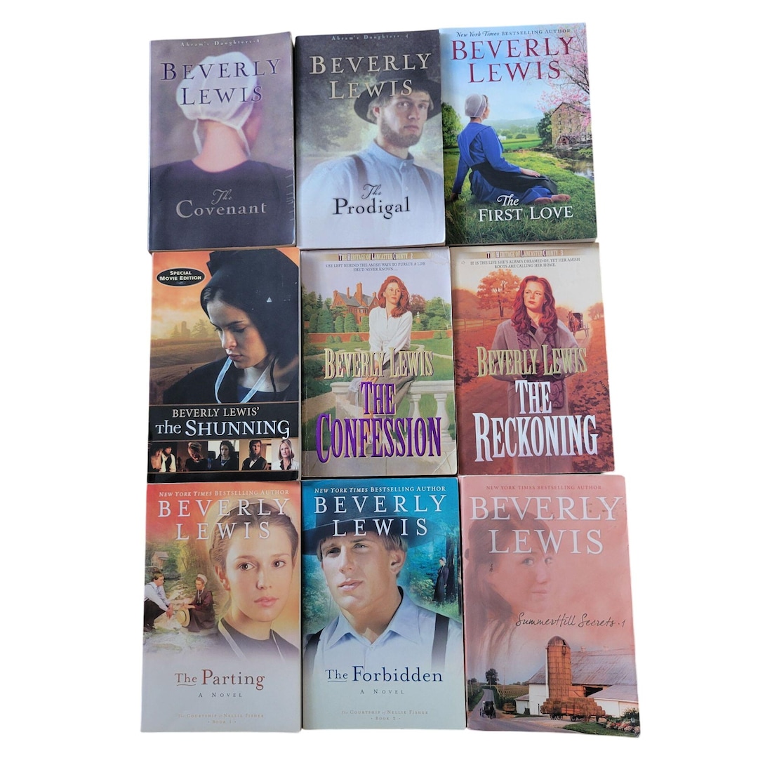 13 Beverly Lewis Books Amish Christian Fiction Romance Summer Reading ...