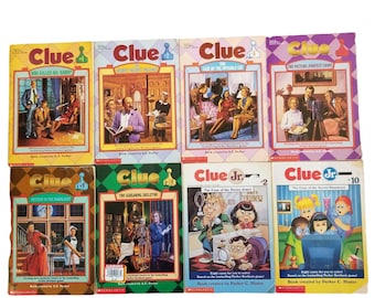 Clue Jr. Books - Etsy