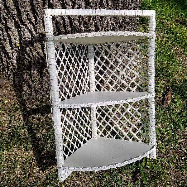 Wicker Shelf - Etsy