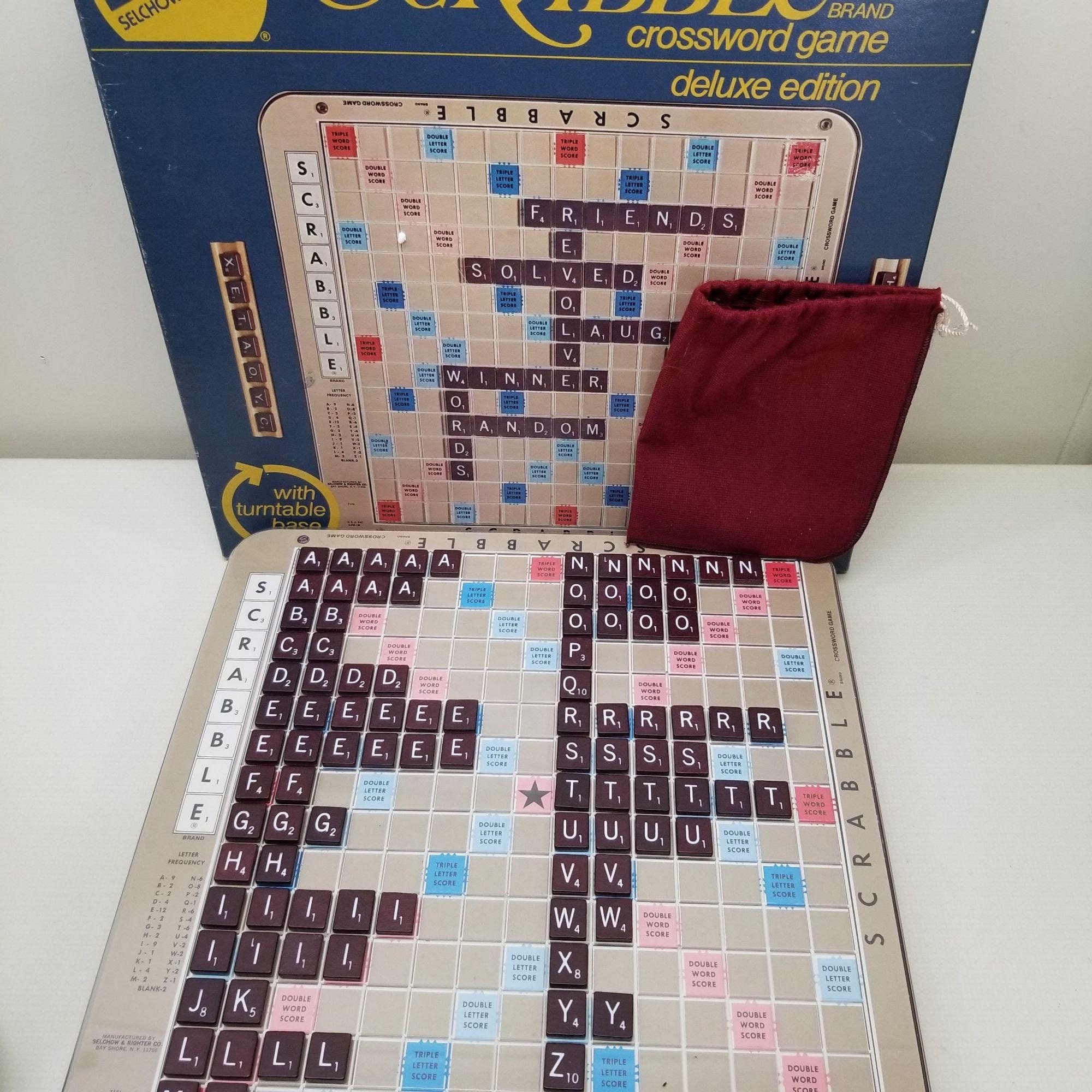 Scrabble Turntable Scrabble Board Game for sale | Only 3 left at -70%