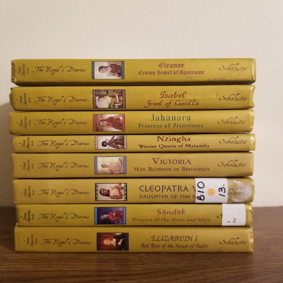 8 Royal Diaries Book Lot Teacher Home School Summer Reading - Etsy