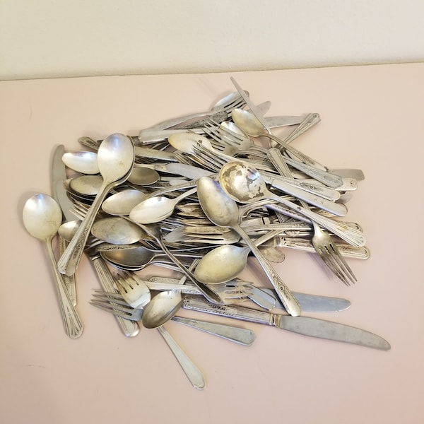 Silverware Art - Etsy