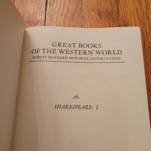 Encyclopedia Britannica Great Books Western World Set 5 Volumes 1980s ...
