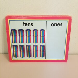 Abeka 1 to 100 Place Values Concept Cards Flashcards Counting Home ...