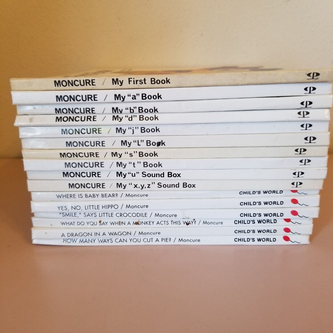 16 My First Steps to Reading Book Lot Incomplete Set Extras Moncure ...