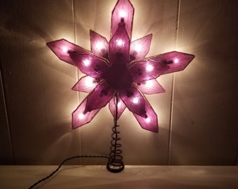 Purple Tree Topper | Etsy