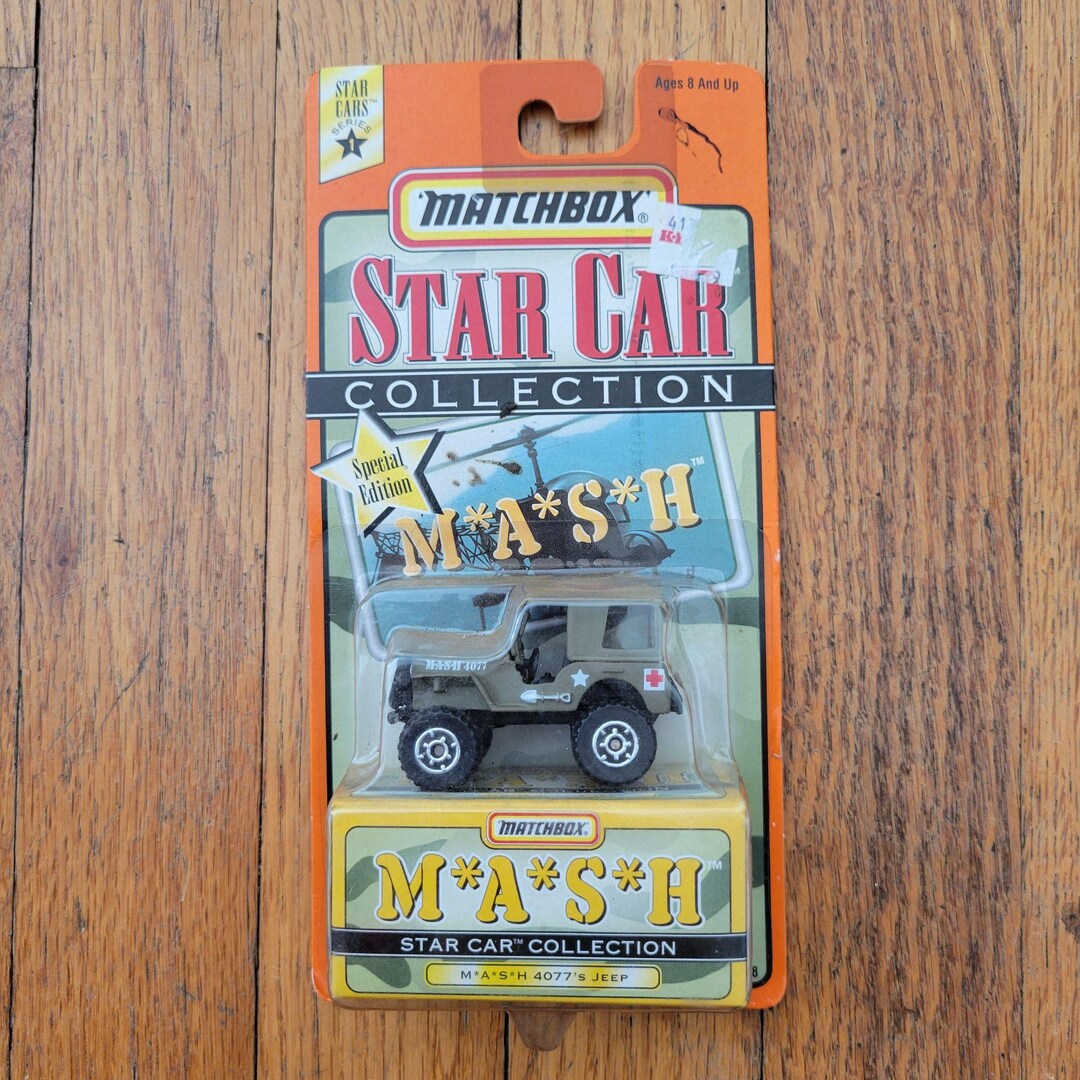 Matchbox MASH Star Car Collection Special Edition 4077 Jeep Vintage ...