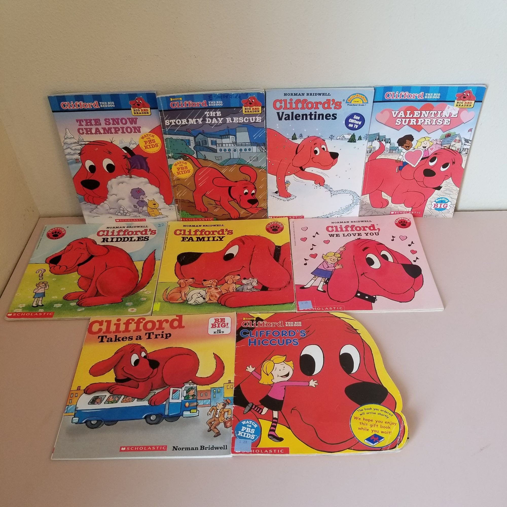 Lot of 24 Clifford the Big Red Dog Books Scholastic Child - Etsy