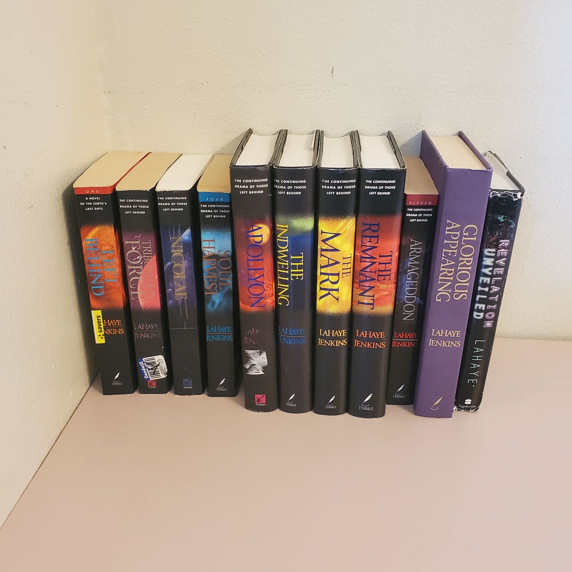 11 Left Behind Series Volumes Book Set Jenkins Lahaye End Times ...