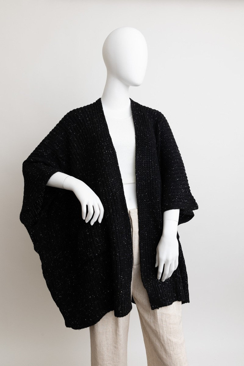 Olive Green Cozy Chunky Ribbed Knit Pocket Ruana - Etsy