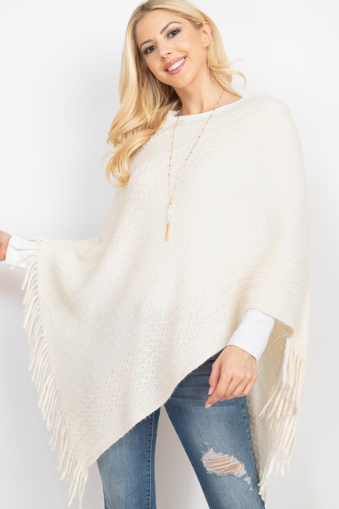 SOFT Women's Poncho, Poncho, One Size Fits Most, Hooded Poncho, Lace up ...