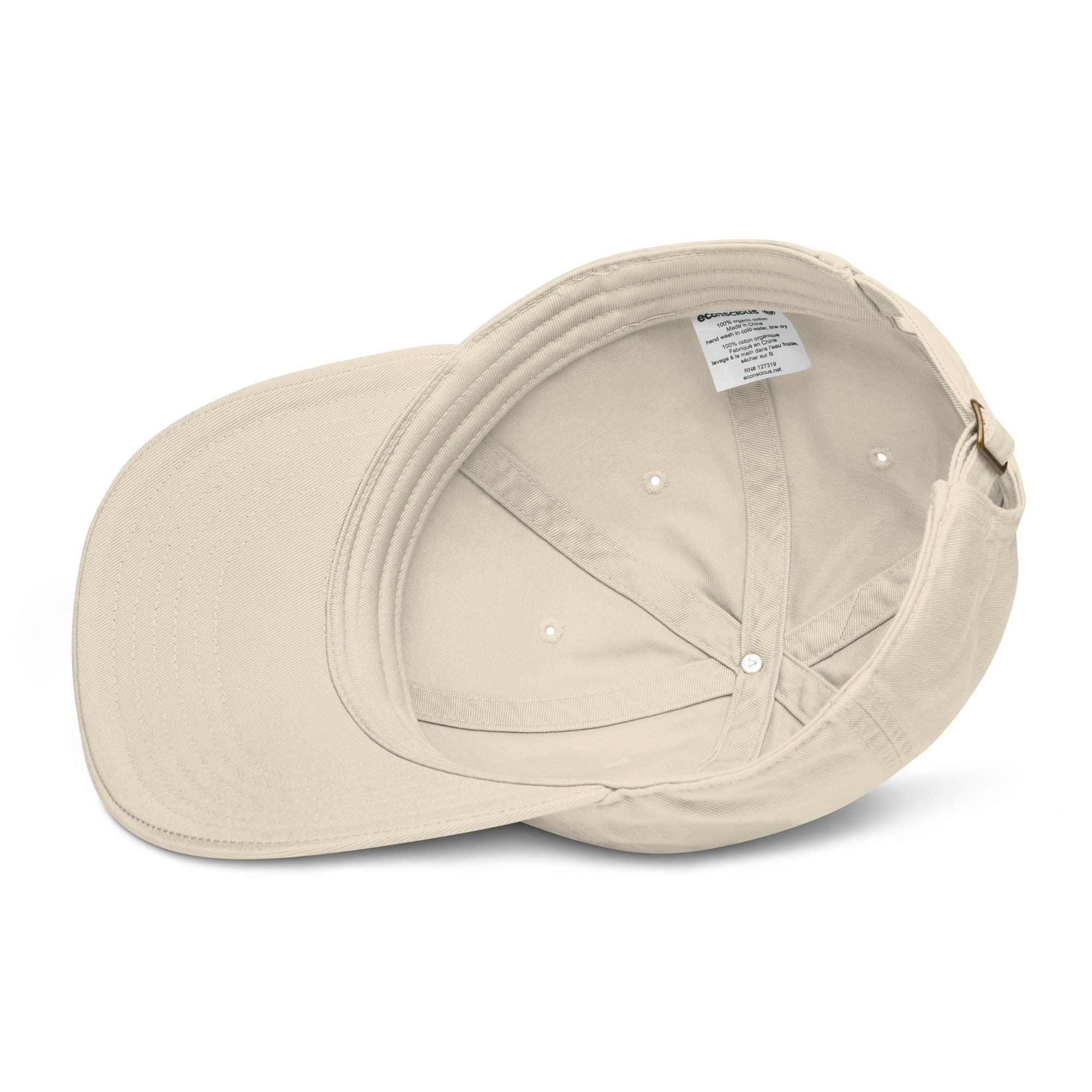 Organic Cotton Mushroom Graphic Baseball Cap don't Trip Eco-friendly ...