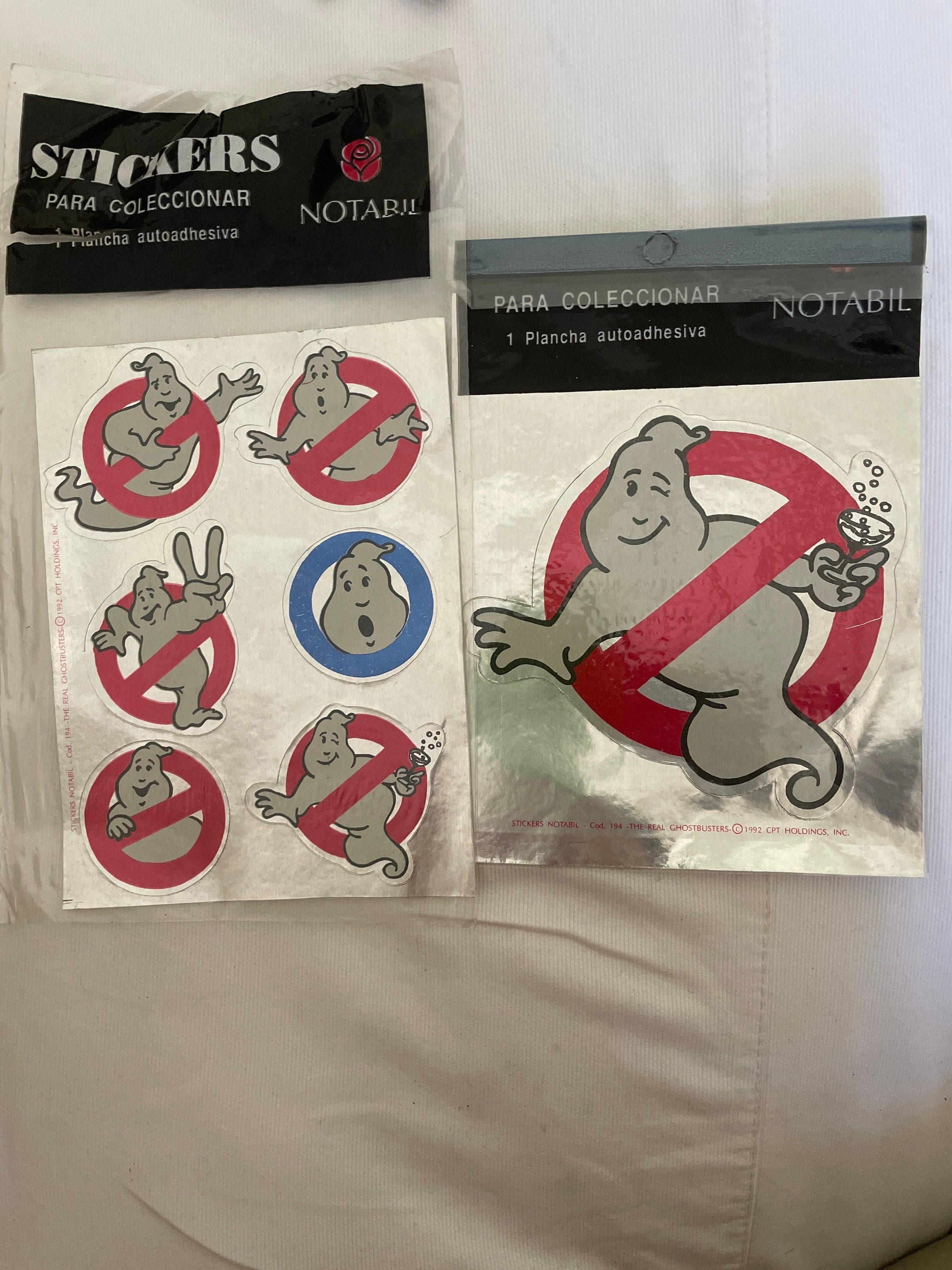 The Real Ghostbusters Stickers Sheets - Etsy