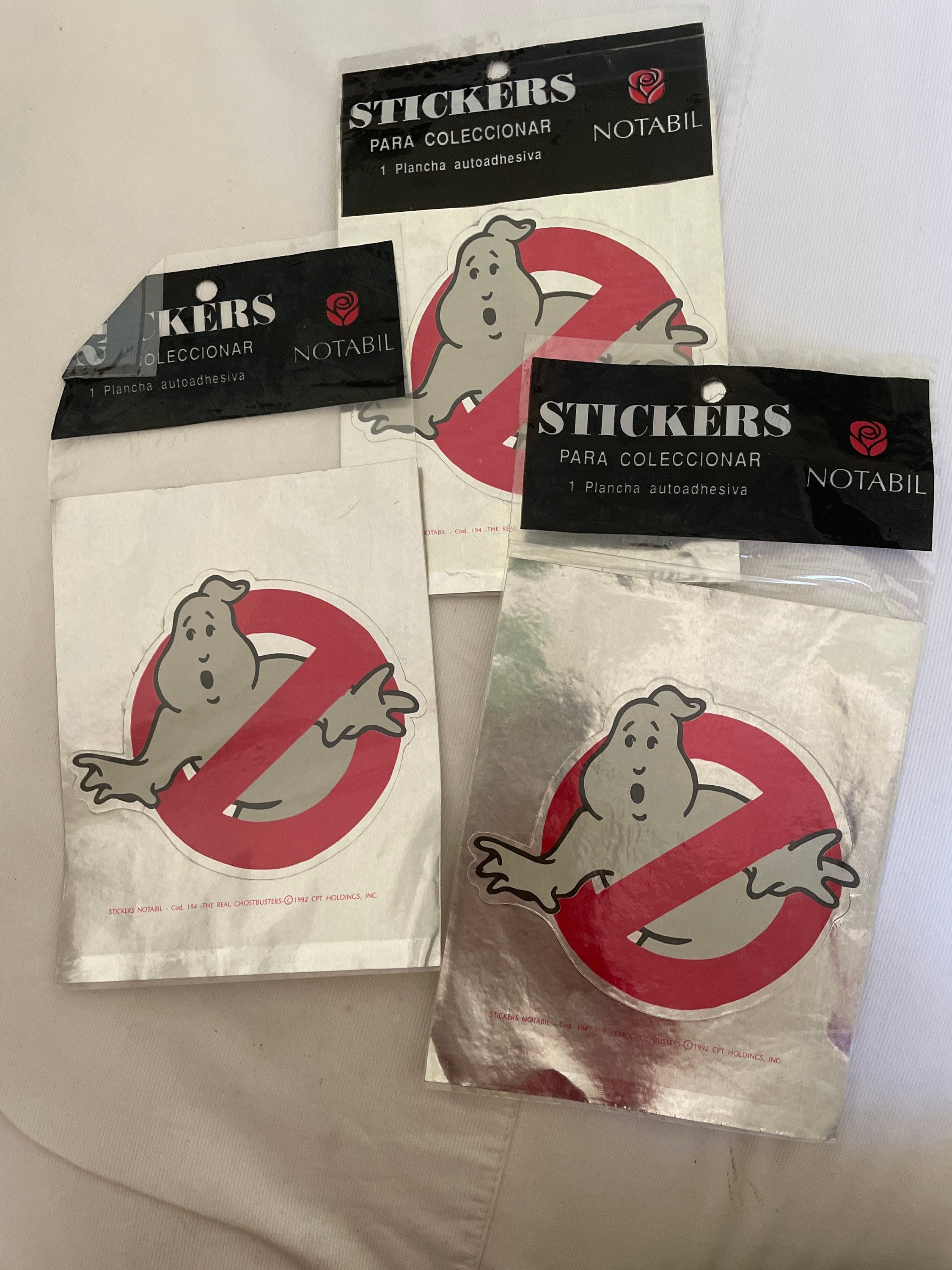 The Real Ghostbusters Stickers Sheets - Etsy