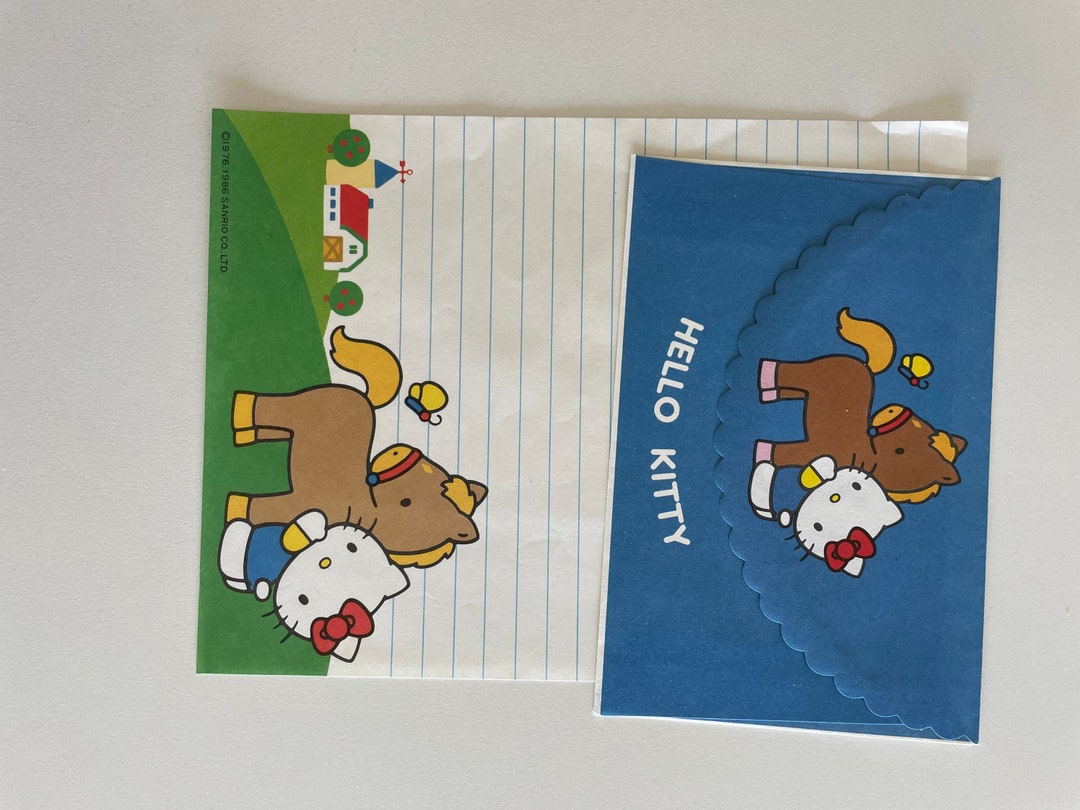 Lot of 5 Sets of Sanrio Papers - Etsy