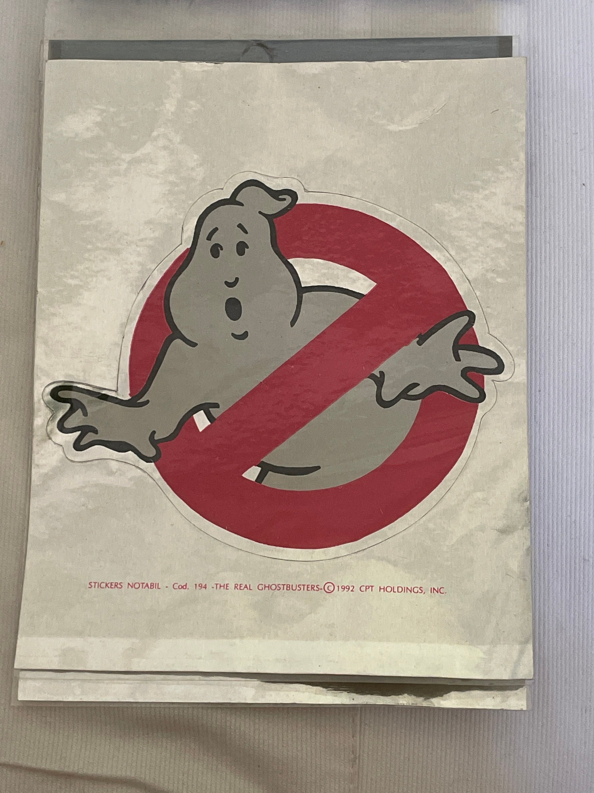 The Real Ghostbusters Stickers Sheets - Etsy