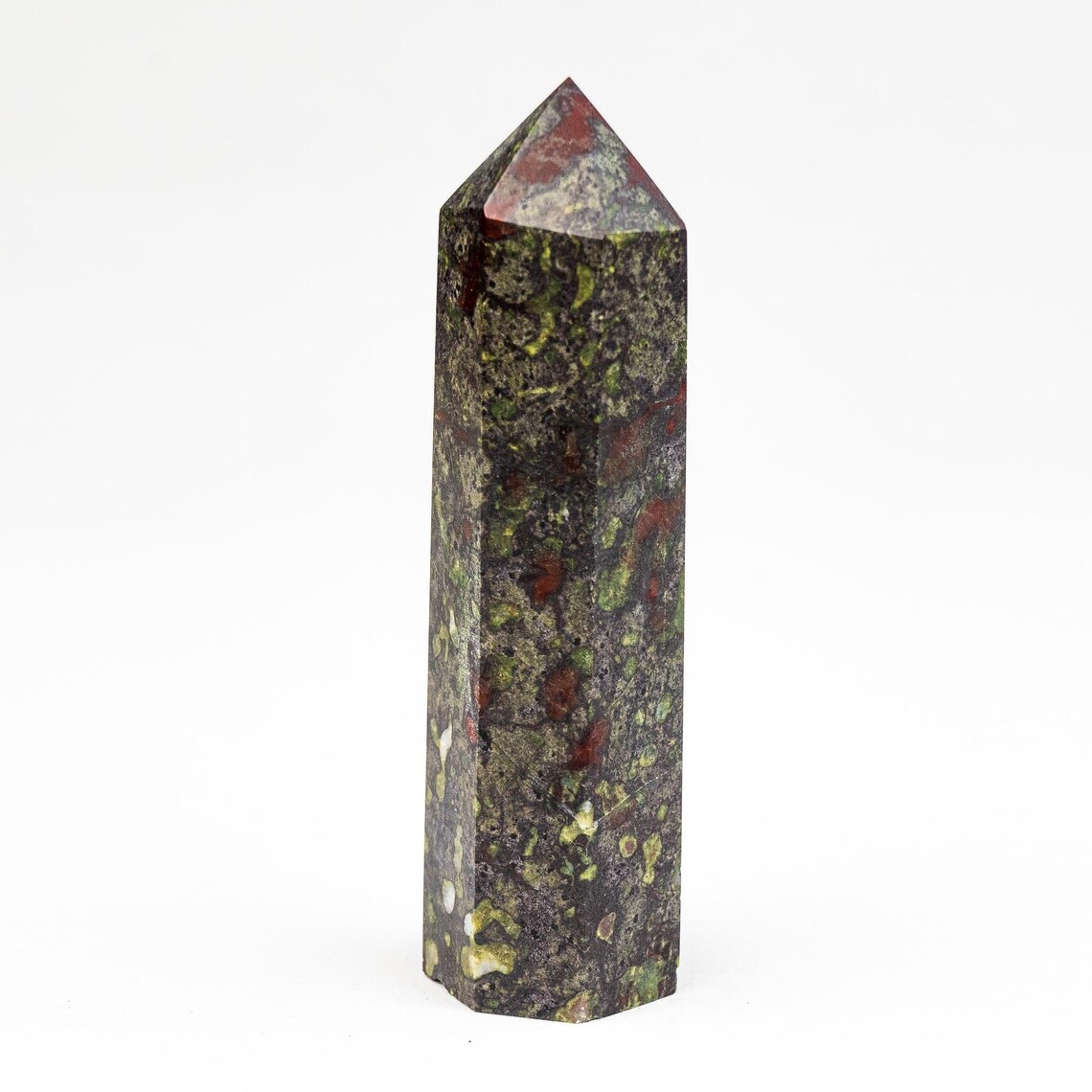 Bloodstone Obelisk Tower Red Green Crystal Heliotrope Dragon Bloodstone ...