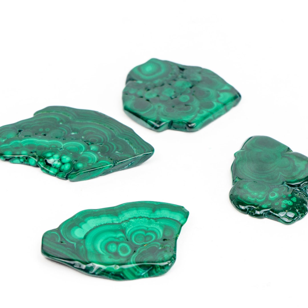 Rare Raw Malachite, Free Form Slabs Malachit Crystal With Beautiful ...