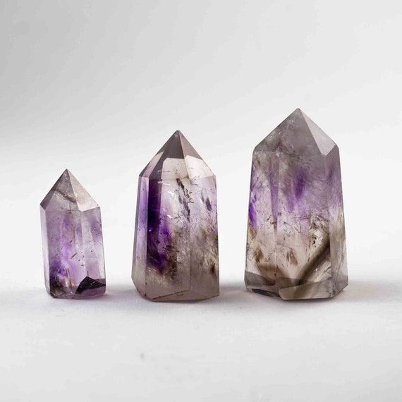 Home & Living Smoky Amethyst Quartz Towers Rocks & Geodes etna.com.pe