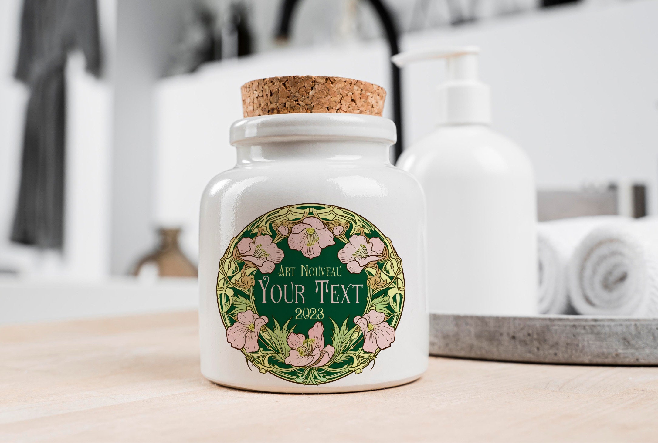 Art Nouveau Digital Labels for Wedding Invitations and Events - Etsy