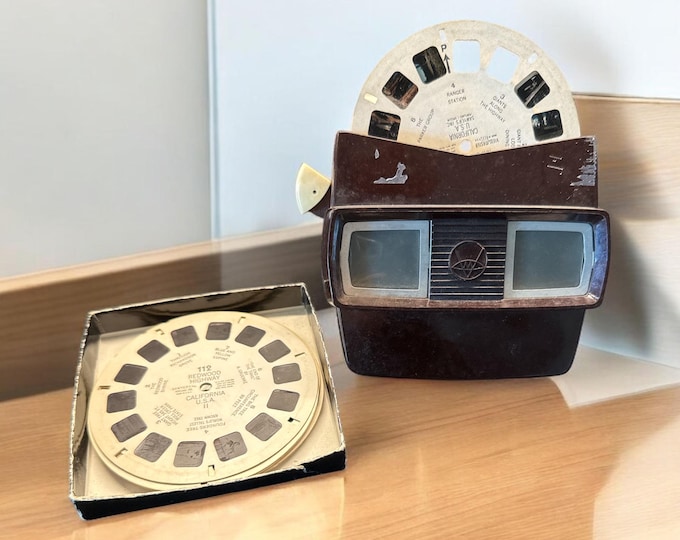 View Master Vintage Brown Bakelite Sawyer's Corporation Classic Reel ...