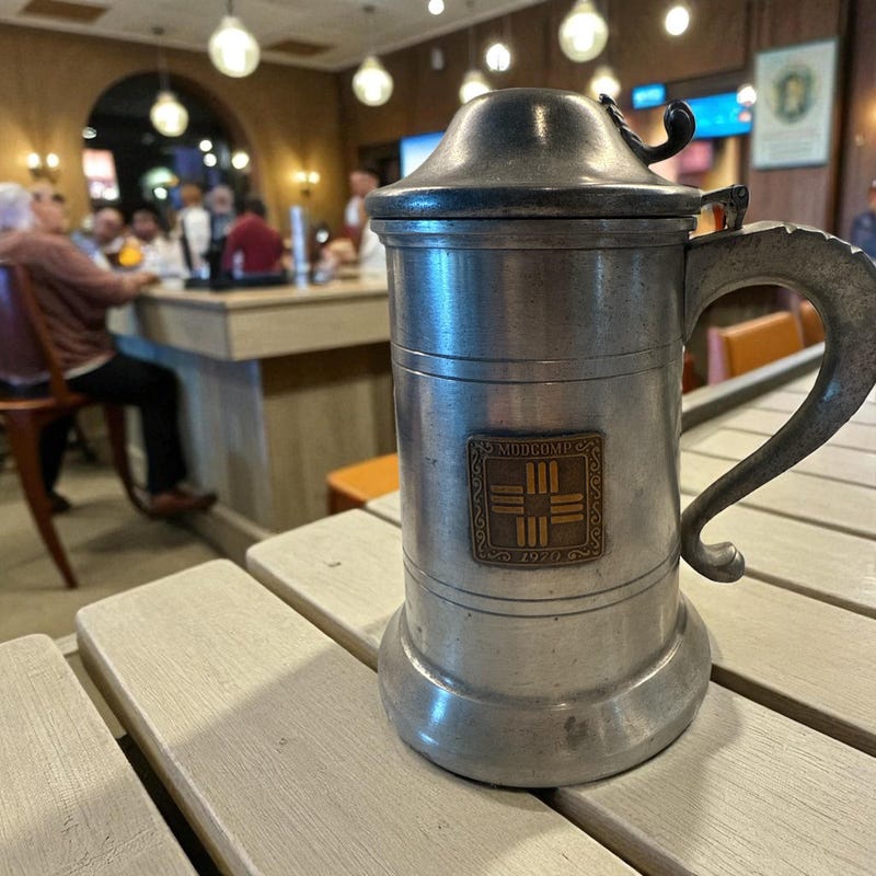 Vintage Tankard Tin - Etsy