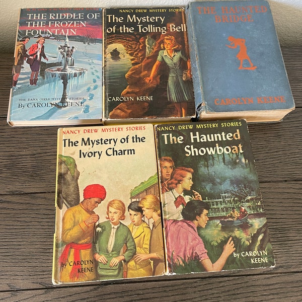 Antique Nancy Drew Books - Etsy