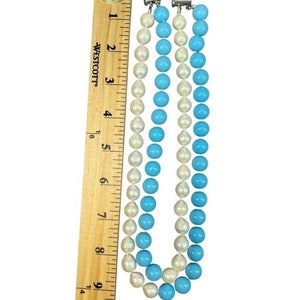 Vintage Simulated /turquoise Blue Pearl Bead and Fresh Water Pearl ...