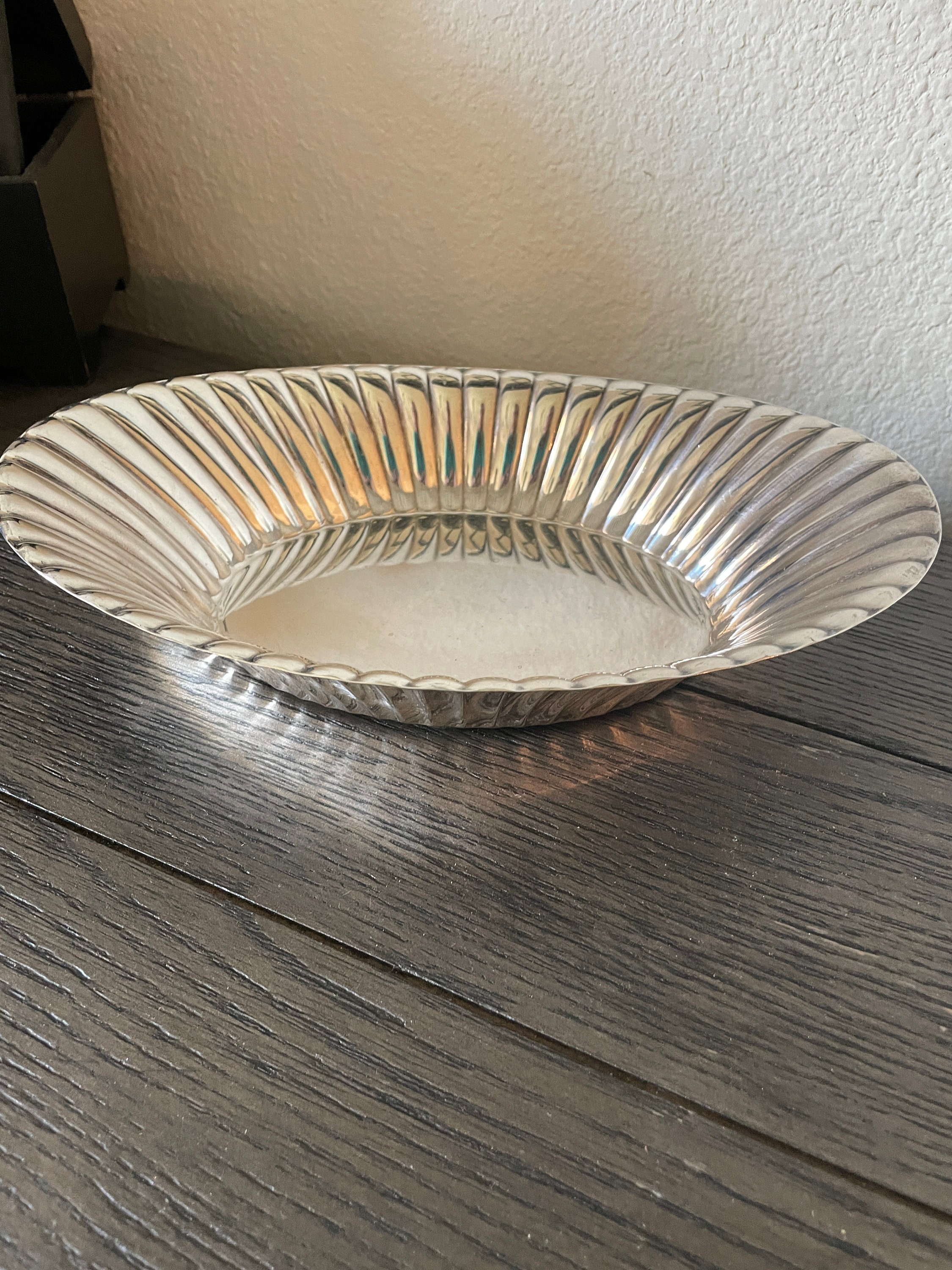 Antique Silverplate Carrousel Oval Platter - Etsy