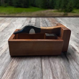 Mid Century Wooden Canadian Goose Duck Head Nutcracker – Vintage Hand ...