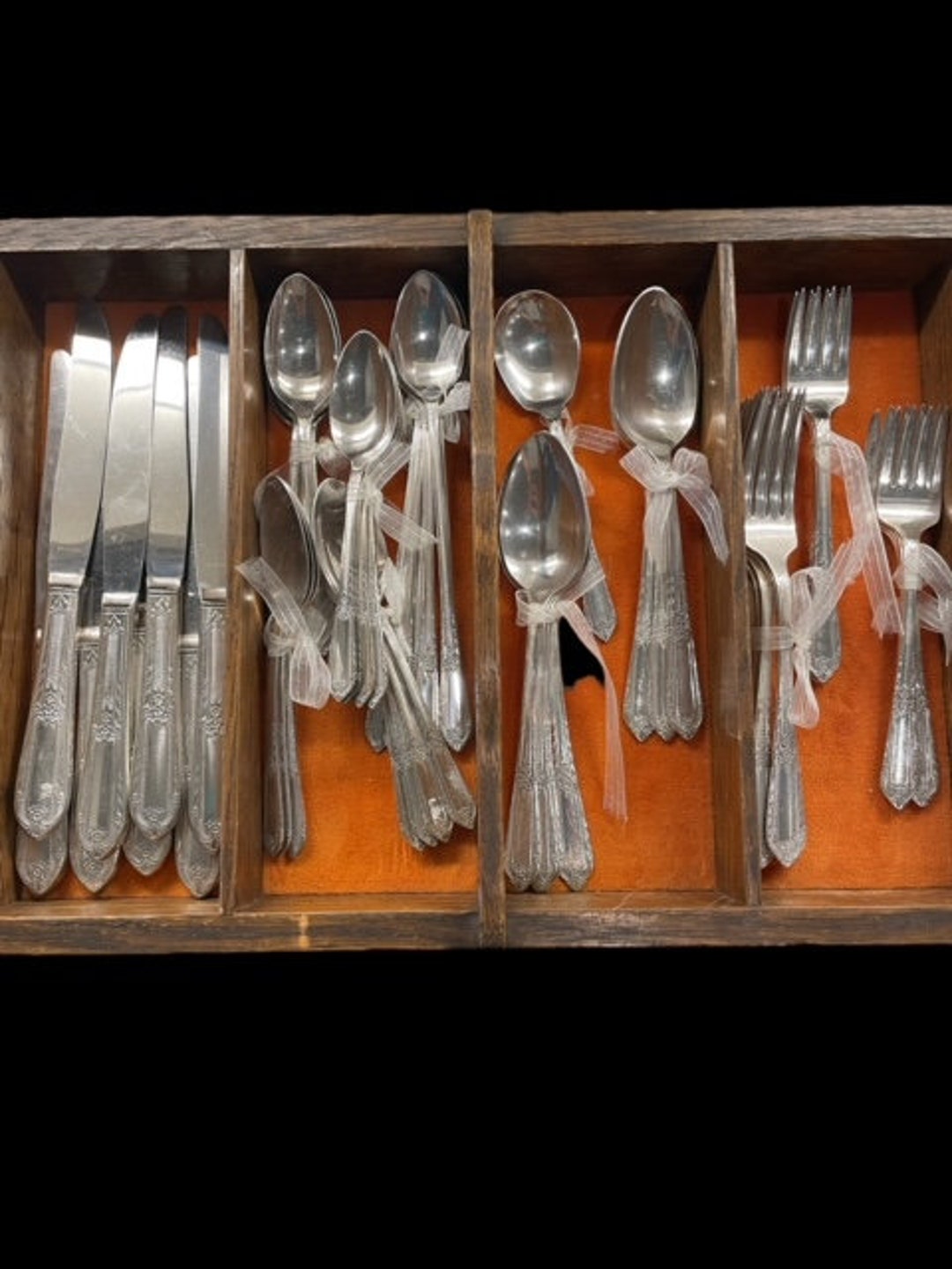 Vintage 54 Pc Set of COTILLION 1937 by Wm. Rogers Flatware - Etsy