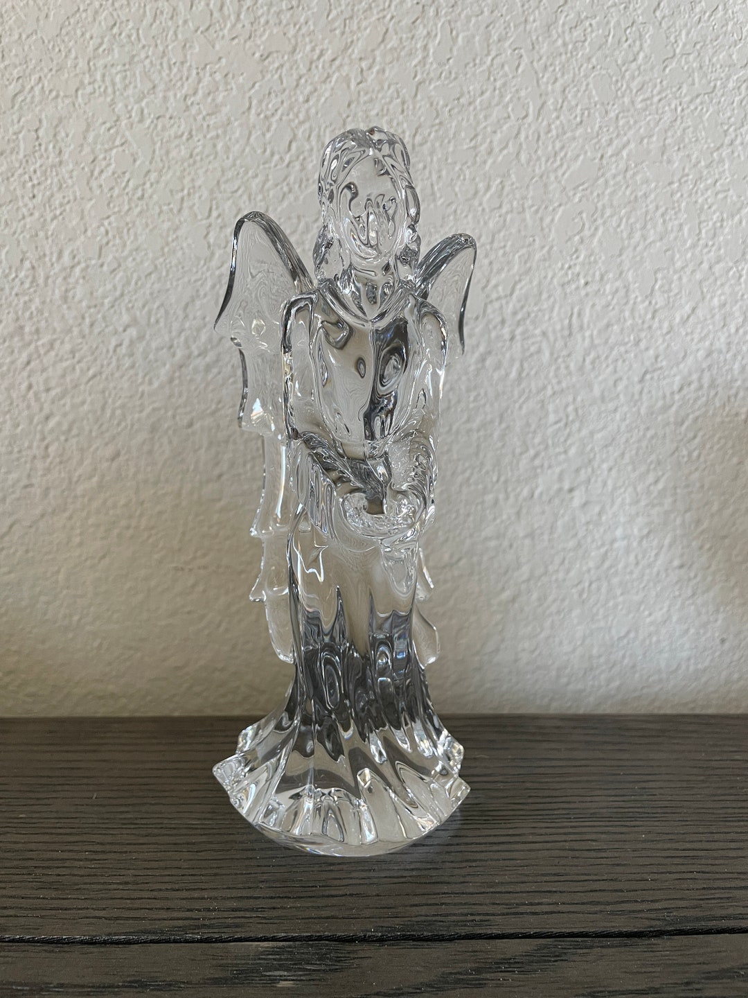 Waterford Crystal Celestial Angel Collection ANGEL OF HOPE Sculpture in ...