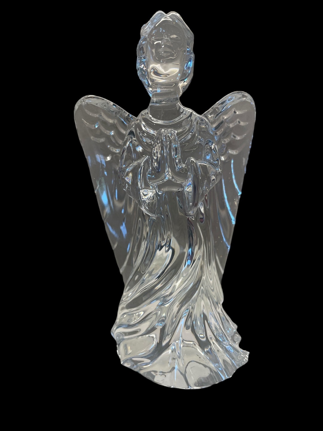 Waterford Crystal Guadian Angel Figurine Ireland 6in Tall No Box - Etsy