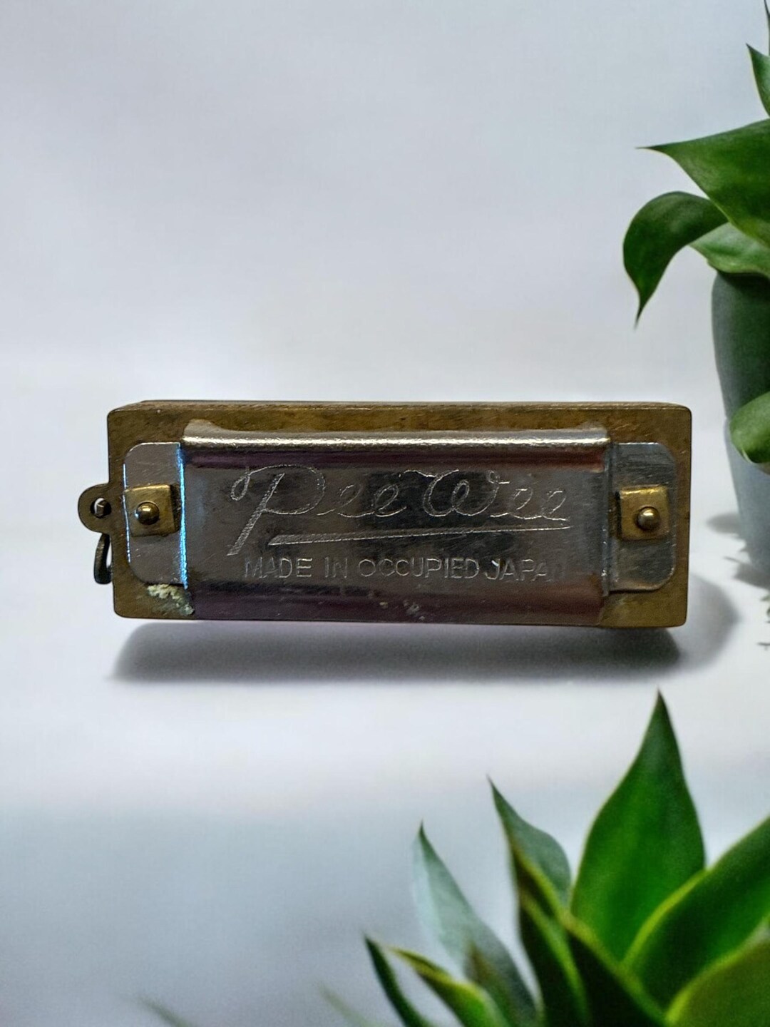 Vintage Pee Wee Harmonica – Miniature Toy Harmonica – 1940s-60s Tiny Working Mouth Harp ...