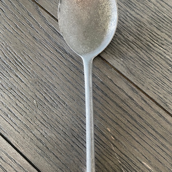 Antique Pewter Spoon - Etsy