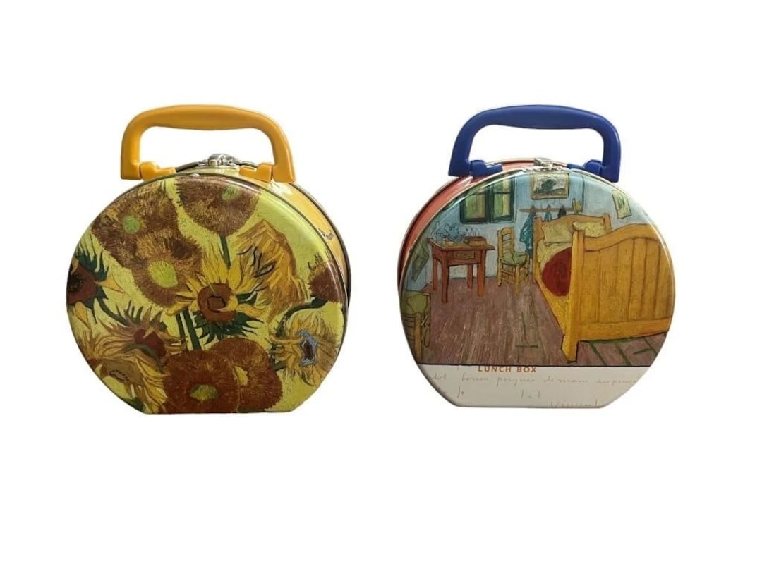 The Van Gogh Museum Tin Lunch Boxes 7 High - Etsy