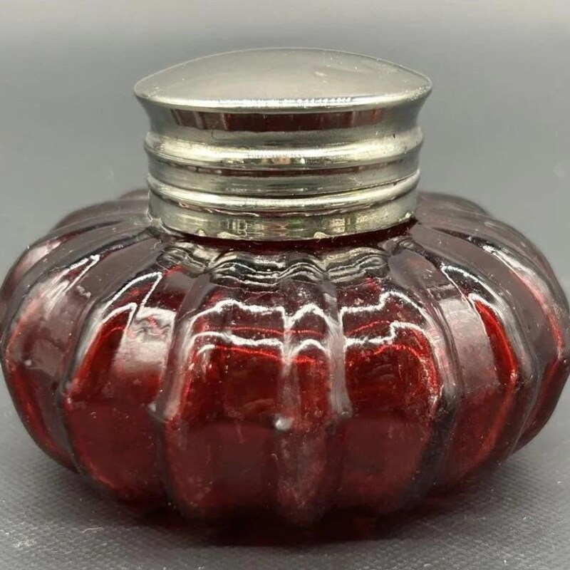 Antique Inkwells - Etsy