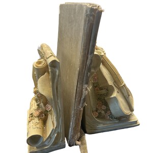 Vintage Pair Bookends Victorian Renaissance Symphony Figi Graphics Bust ...