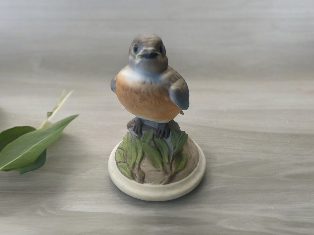 Rare Edward Marshal Boehm Baby Blue Bird #442 Bird Figurine-made in USA ...