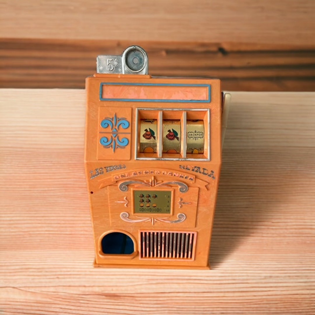 Rare Vintage Medley Mfg Co Bakelite 5-cent Slot Machine Toy - Etsy