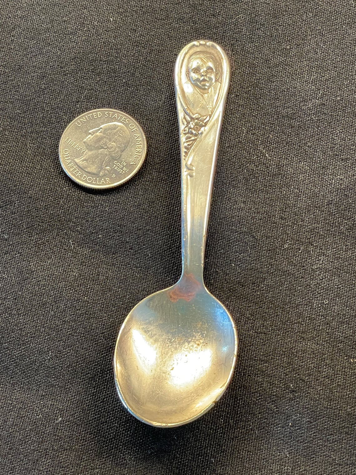 Vintage GERBER BABY SPOON Short Handle Winthrop Silver Plate - Etsy