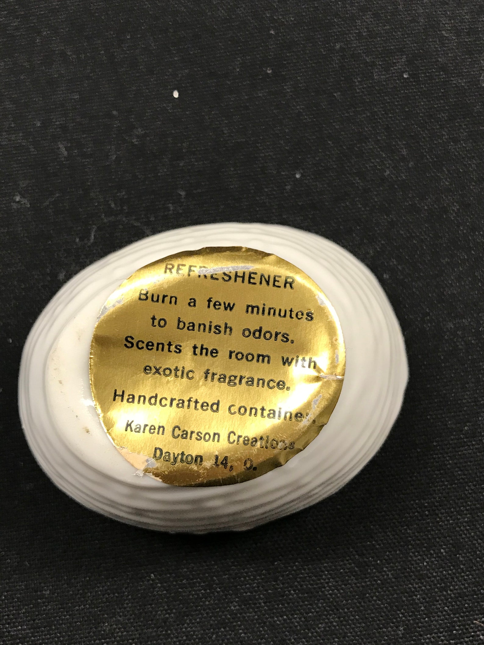 Karen Carson Creations Porcelain Bunny Candle Trinket Box | Etsy