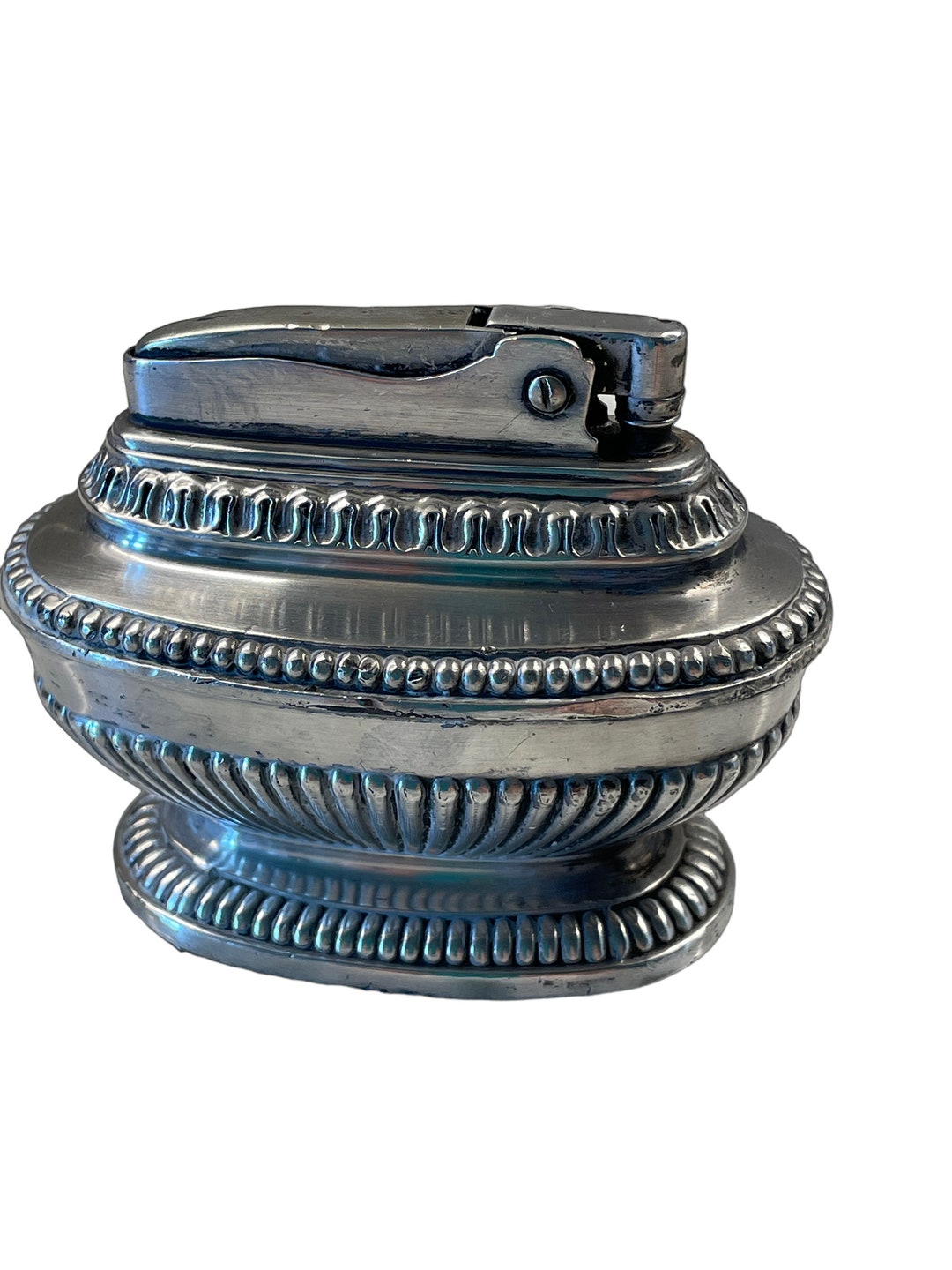 Collectable Retro Ronson " Queen Anne" Silverplate Table Lighter - Etsy