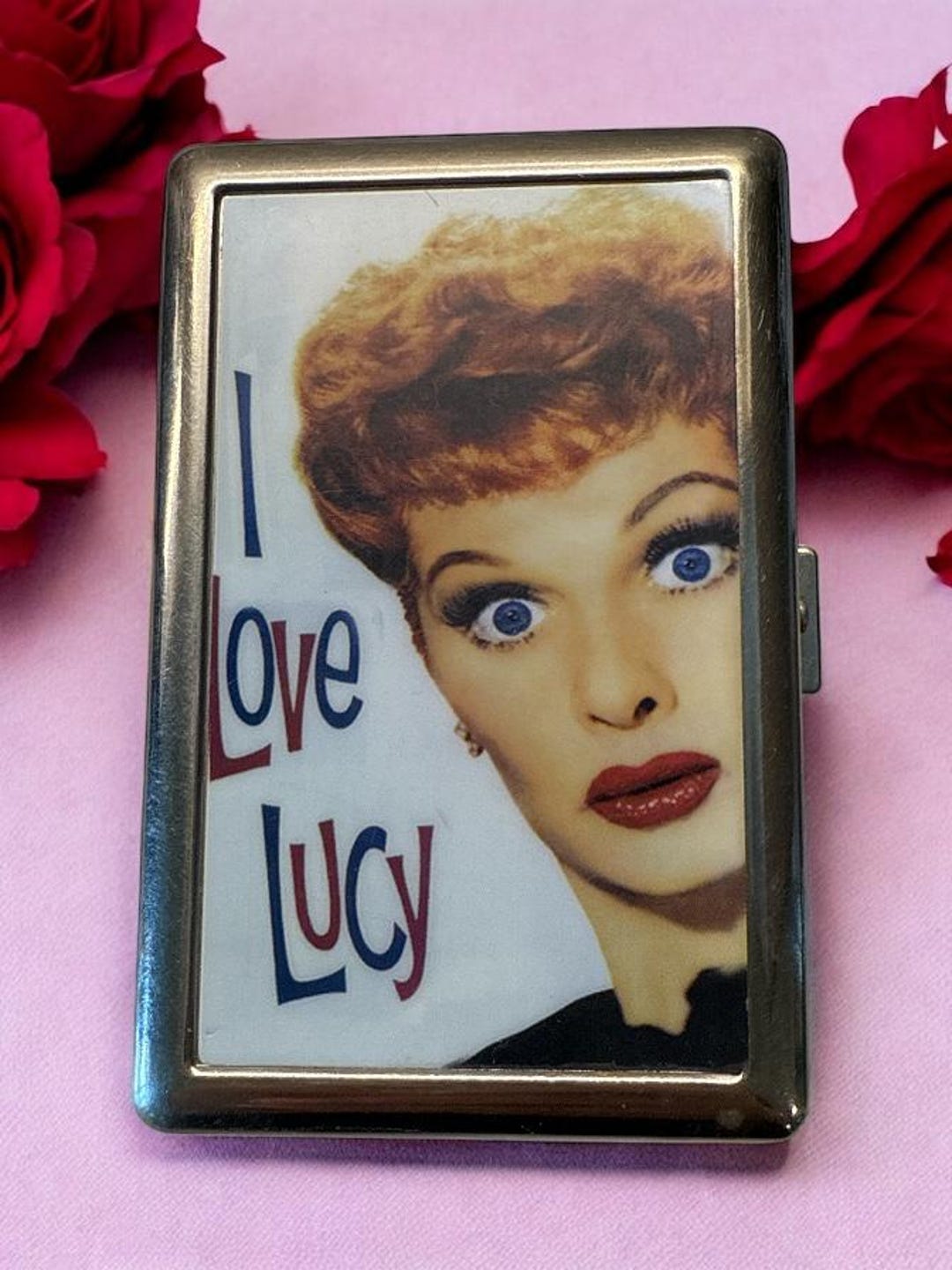 Vintage Lucille Ball Cigarette Caese – Collectible "i Love Lucy ...